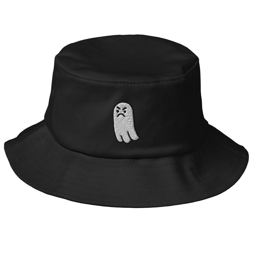 Grumpy Ghost Bucket Hat – Sid Spidersnake