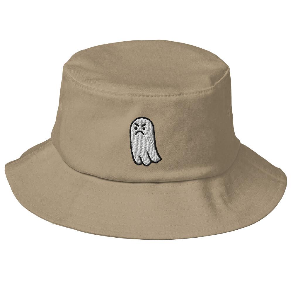 Grumpy Ghost Bucket Hat – Sid Spidersnake